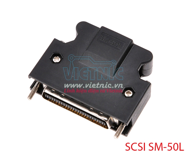 JACK SCSI SM-50L- ĐẦU NỐI SERVO 50 PIN | www.vietnic.vn