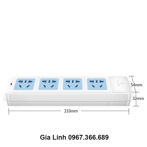 Ổ cắm điện Bull GN-414 4 Lỗ | GHEN BÁN NGUYỆT MORELE - Ổ CẮM HÀN QUỐC - Ổ CẮM BULL-GHEN NHÔM BÁN ...