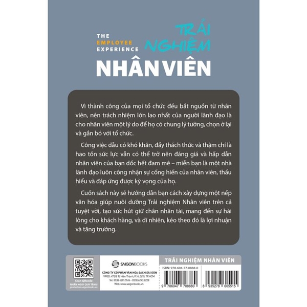 Trải Nghiệm Nhân Viên (Matthew Wride Tracy Maylett)