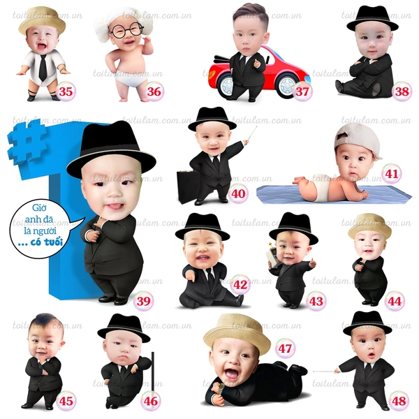 Chibi CÔNG AN CẢNH SÁT