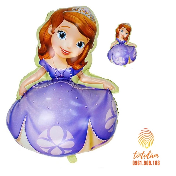 Công chúa sofia cầm váy