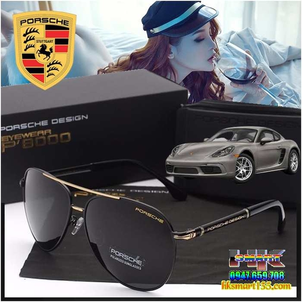 Kính mắt nam porsche design p8000 cao cấp | HK.SMART SHOP