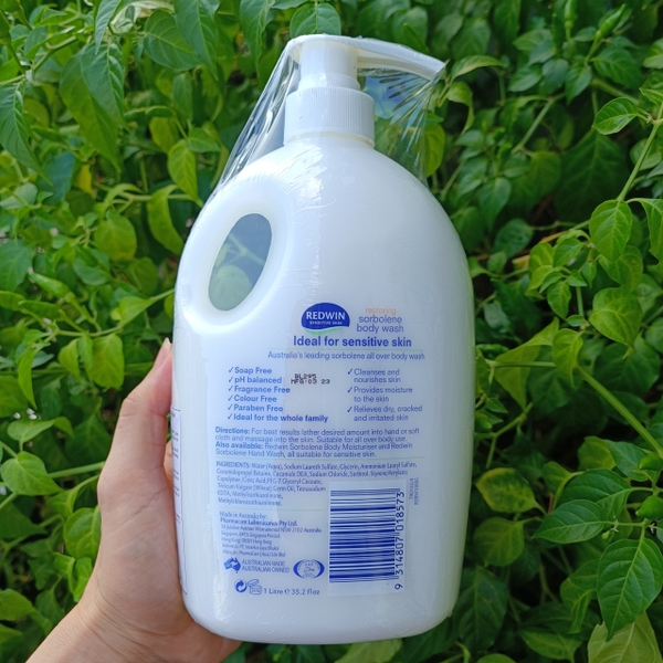 Lotion dưỡng thể giúp da ẩm mịn Redwin Sorbolene Moisturiser with ...