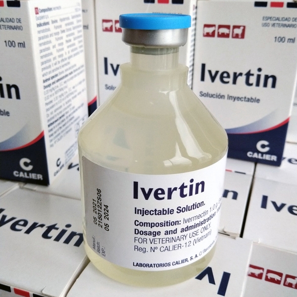 Ivertin Calier Diệt ký sinh trùng có xương sống 100ml | EVASHOP.COM.VN