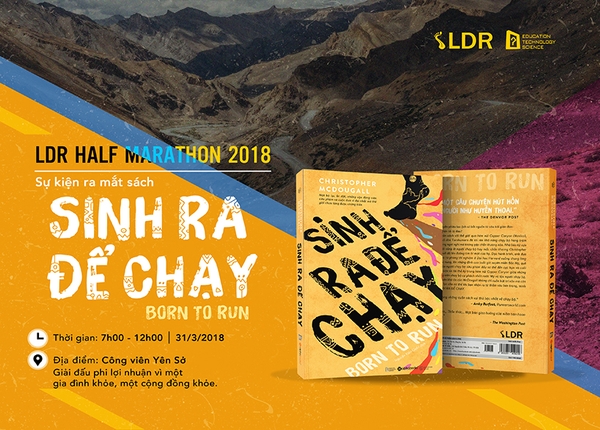 Sự kiện ra mắt sách “Born To Run – Sinh Ra Để Chạy”
