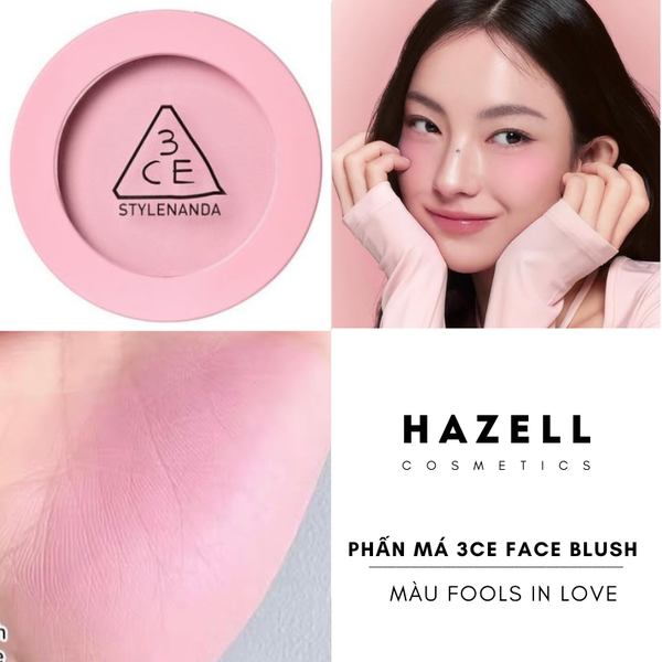 Phấn má 3CE Face Blush 5.5g - Fools In Love