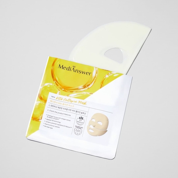 Mặt nạ Medi Answer Vita Collagen Mask (Vàng)