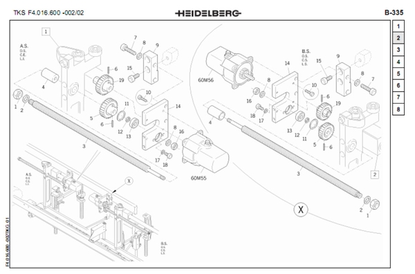 61.144.1161, Servo motor 61.144.1161, Motor 61.144.1161.