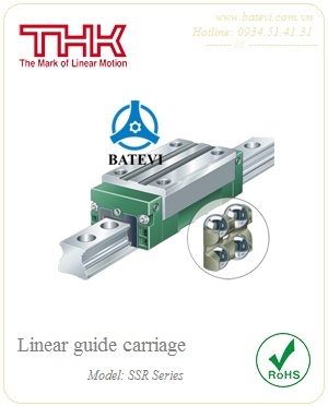 SR20, Con trượt SSR20, SSR20XW, ball slide SSR20XW, THK SSR20