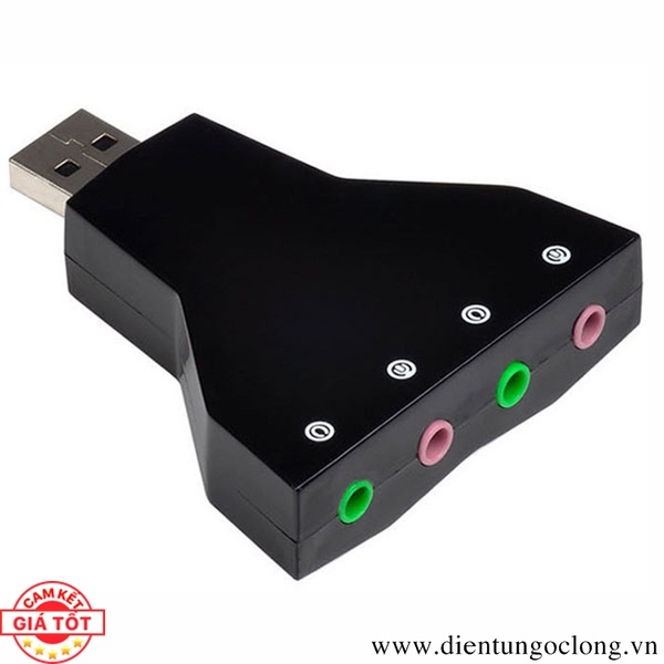 USB Sound Adapter Virtual 7.1 Channel PD560