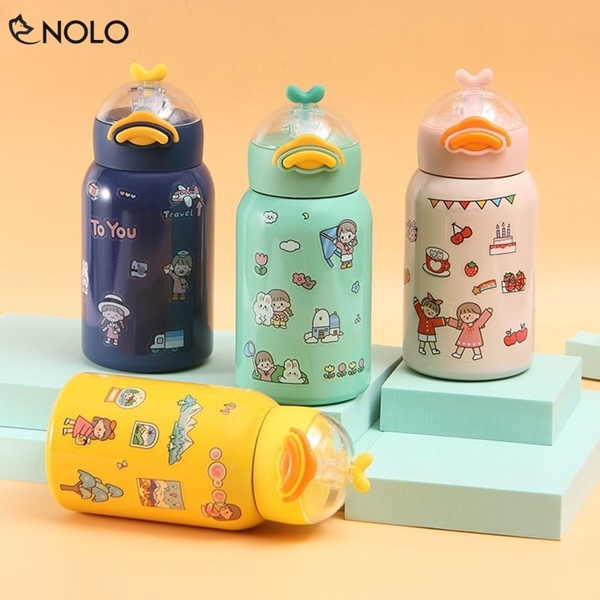 Bình Giữ Nhiệt Bình Đựng Nước Cầm Tay Mini Dung Tích 400ml Model SM019 ...