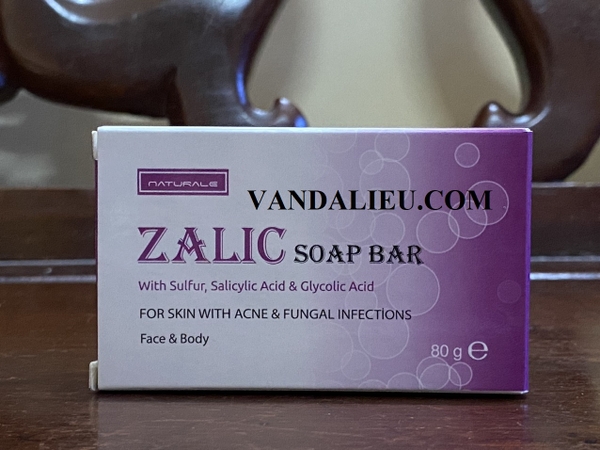 ZALIC SOAP BAR 80G. LÀM SẠCH, GIẢM DẦU THỪA TRÊN DA, THÍCH HỢP CHO DA ...