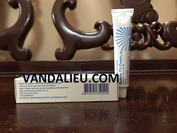 THUỐC KHÁNG NẤM BUTEFIN 1% CREAM 15G ( BUTENAFINE HYDROCHLORIDE) CÔNG ...