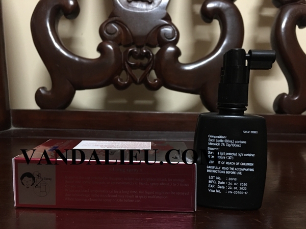 CHAI XỊT RỤNG TÓC MINOXYL SOLUTION 3% 60ML CÔNG TY TNHH KINH DOANH TỔNG ...