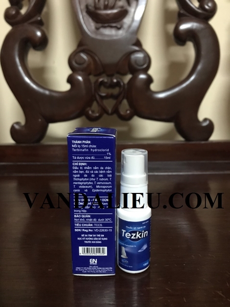 CHAI XỊT TRỊ NẤM ĐẦU , KẼ CHÂN , KẼ TAY -TOPICAL SPRAY TEZKIN 15ML CÔNG ...