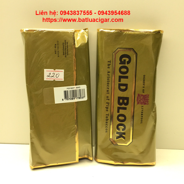 Gold Block | Cigar Humidors