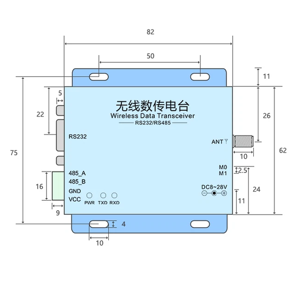 Module Thu Phát RF Lora SX1278 3000m (E32-DTU-100) Linh Kiện 888