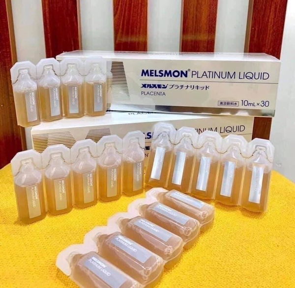 MELSMON PLATINUM LIQUID PLACENTA - Nhật Bản