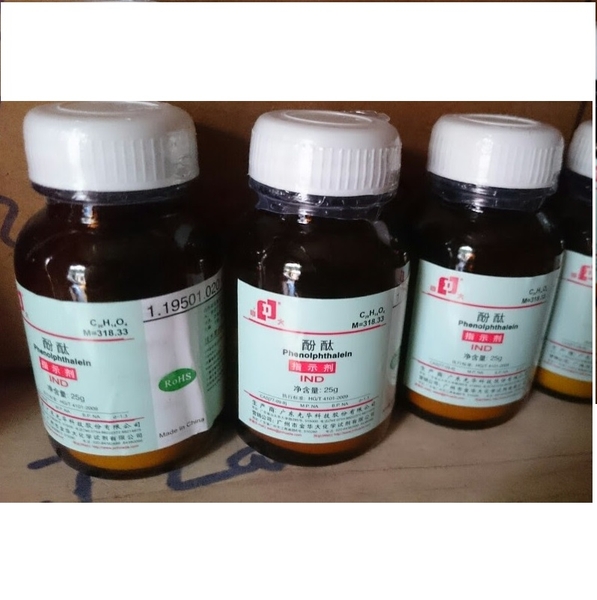 Phenolphthalein C20H14O4 | Thiết bị - Hóa Chất - Vật Tư Thí Nghiệm Châu ...