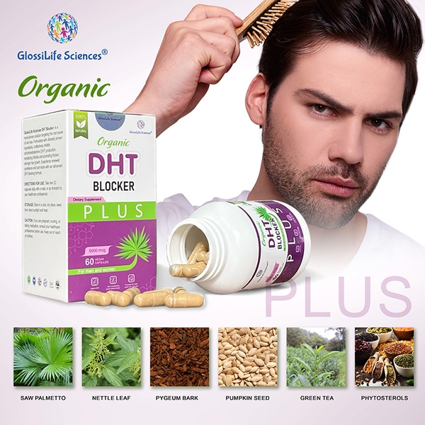 Organic DHT Blocker Plus Thuốc mọc râu Chính Hãng