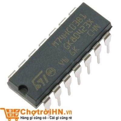 IC 74HC03 2-Input NAND DIP14 chất lượng - Linh Kiện 3M | ChợTrờiHN.vn ...