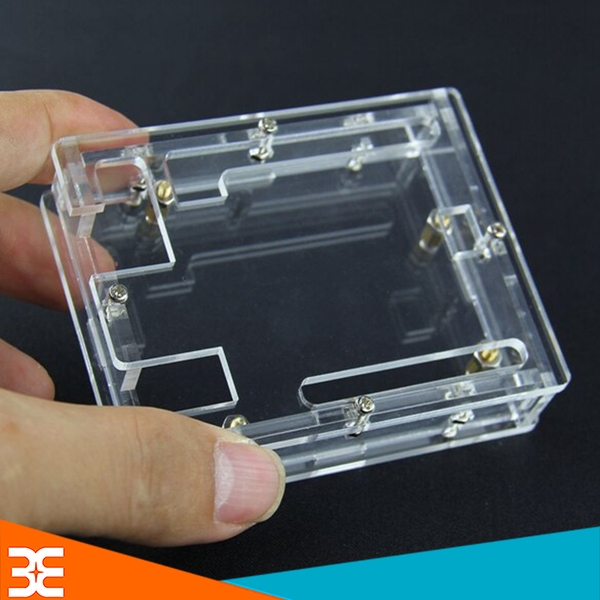 CASE ARDUINO UNO R3-vỏ mica arduino uno-Linh Kiện Điện Tử 3M