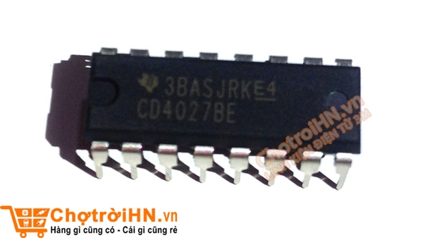 IC CD4027BE DIP16 chất lượng - Linh Kiện 3M | ChợTrờiHN.vn | Linh Kiện ...