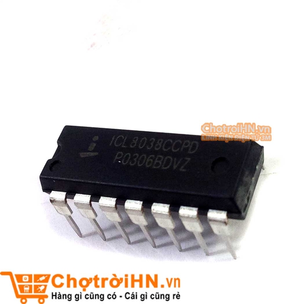IC ICL8038 DIP-14 chất lượng - Linh Kiện 3M | ChợTrờiHN.vn | Linh Kiện ...