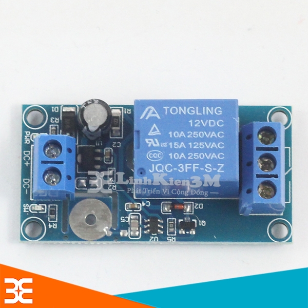 Module Điều Khiển Relay 12VDC - Bằng Cảm Biến Chạm- Linh Kiện 3M | Linh Kiện Điện Tử 3M