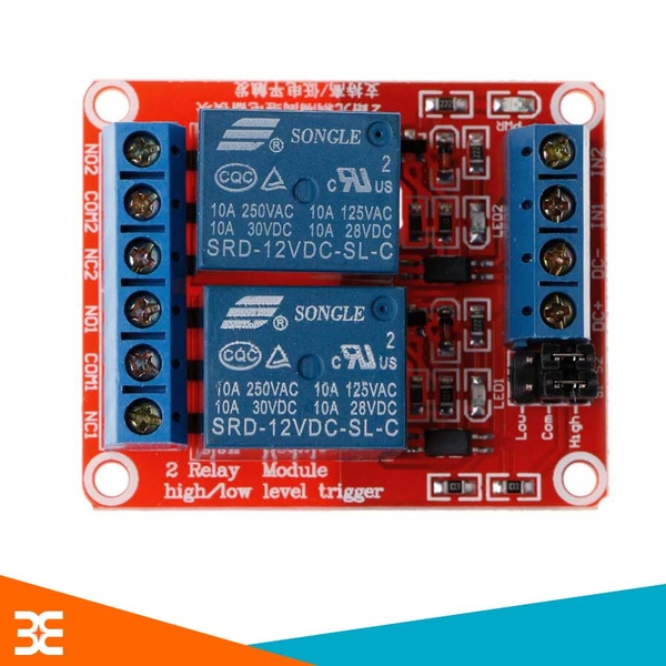 MODULE Relay 12VDC 2 Kênh H/L-Linh Kiện Điện Tử 3M| Chợ Trời HN.vn