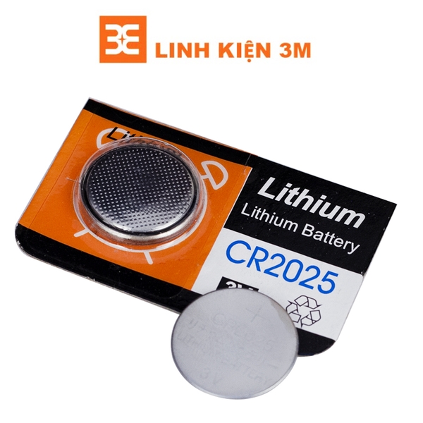 Pin CR 2025 Chát Lượng Cao | Linh Kiện Điện Tử 3M