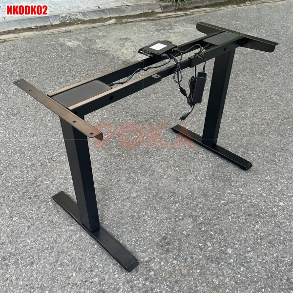 Chân bàn nâng hạ OKIN 2 motor NKODK02 | Chân bàn POKA