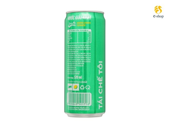 Nước Ngọt Sprite Hương Chanh Lon 320ml - Giá Tốt