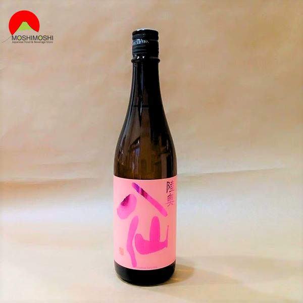 Rượu Sake Mutsu Hassen Pink Ginjo 16% 720ml (SB)