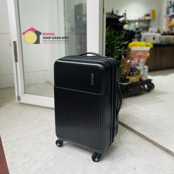 Vali Samsonite Spinner Rectrix size 20 inch màu đen Shop Hàng Đức