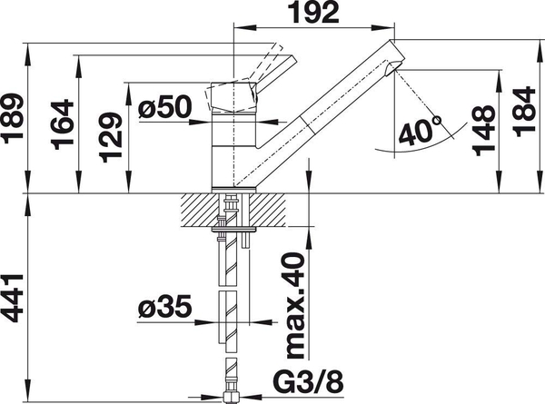 Vòi rửa bát Blanco Antas-s 516773 (Màu Cafe/Chrome) (có dây rút) Shop ...