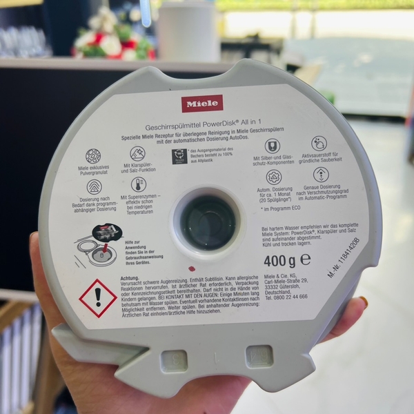 Bánh bột rửa bát Autodos Miele Power Disk All in 1 Shop Hàng Đức