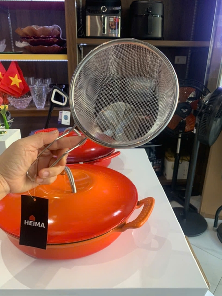 Giỏ chiên ngập dầu inox HEIMA 16cm (HM-105) Shop Hàng Đức