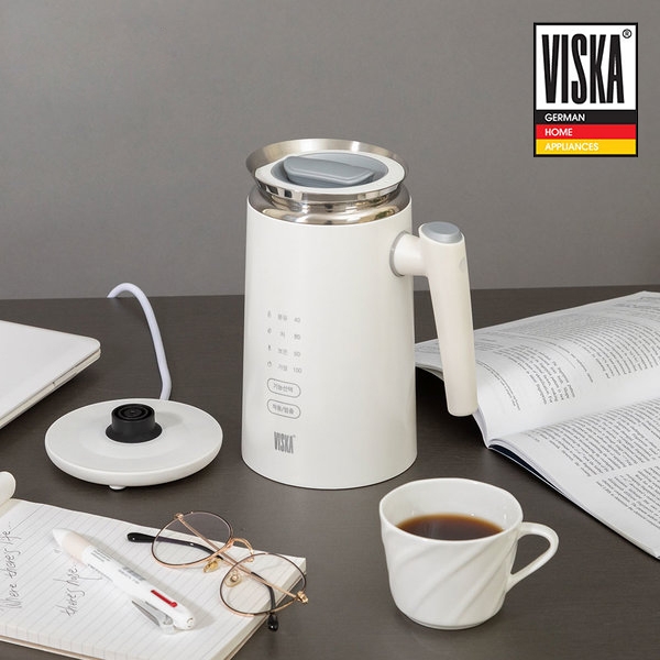 Ấm siêu tốc / Ấm trà chỉnh nhiệt độ nội địa Hàn Quốc Viska VK-K650CT 0. ...