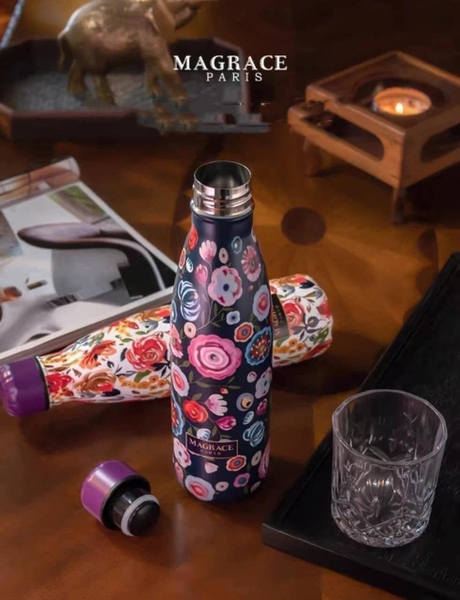 BÌNH INOX GIỮ NHIỆT CHÍNH HÃNG MAGRACE PARIS 500ml | Phương mart