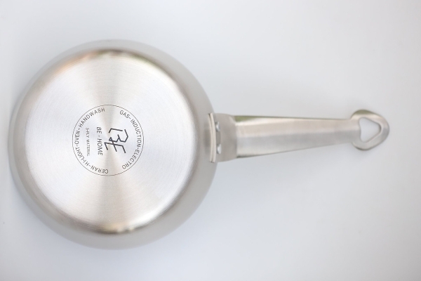 Nồi inox 3 lớp đáy liền chống dính Behome 16x6.5cm | Phương mart