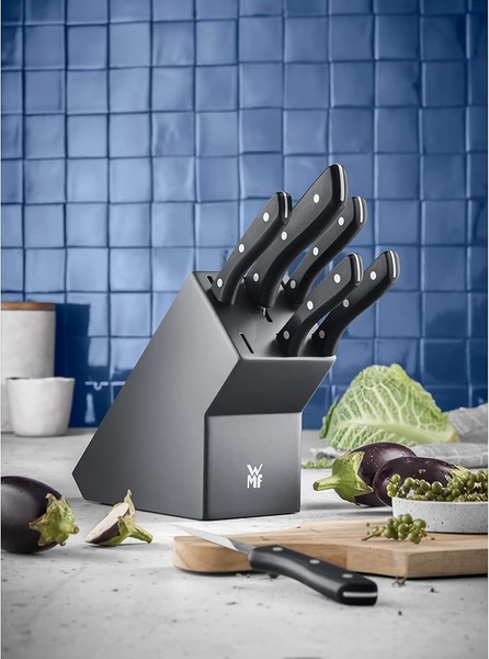 Bộ dao WMF Knife Block with Knife Set 7 Pieces kèm giá để dao | Phương mart