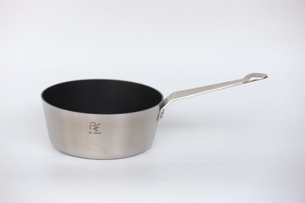 Nồi inox 3 lớp đáy liền chống dính Behome 20x9cm | Phương mart