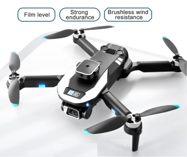 Flycam 4 cánh máy bay quay phim HD motor không chổi than , 2 camera ...