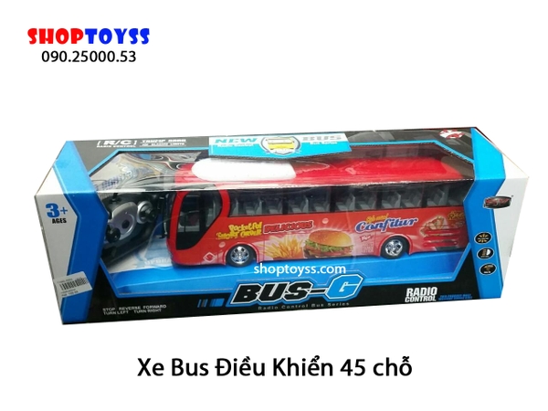 Xe bus điều khiển từ xa 50 chỗ Bus50 | Shop Đồ Chơi Quận 10