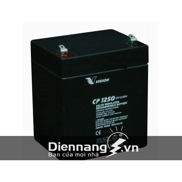 Phân phối Ắc quy Vision CP1250 (12V-5ah) chính hãng giá tốt nhất