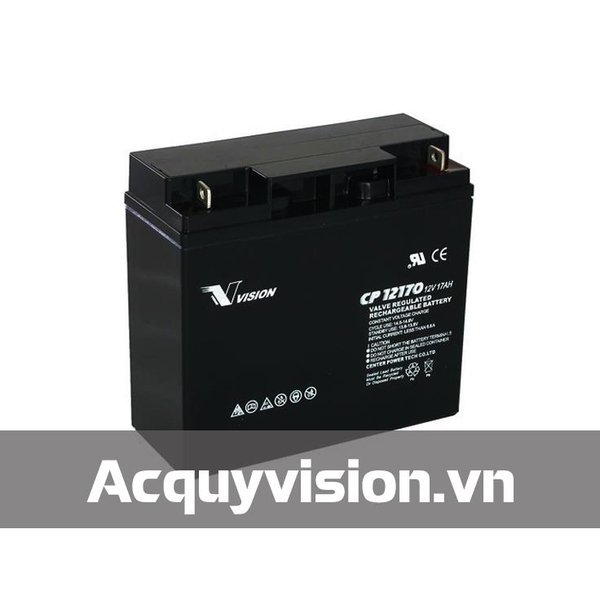 Phân phối Ắc quy Vision CP12170 (12V-17ah) chính hãng giá tốt nhất