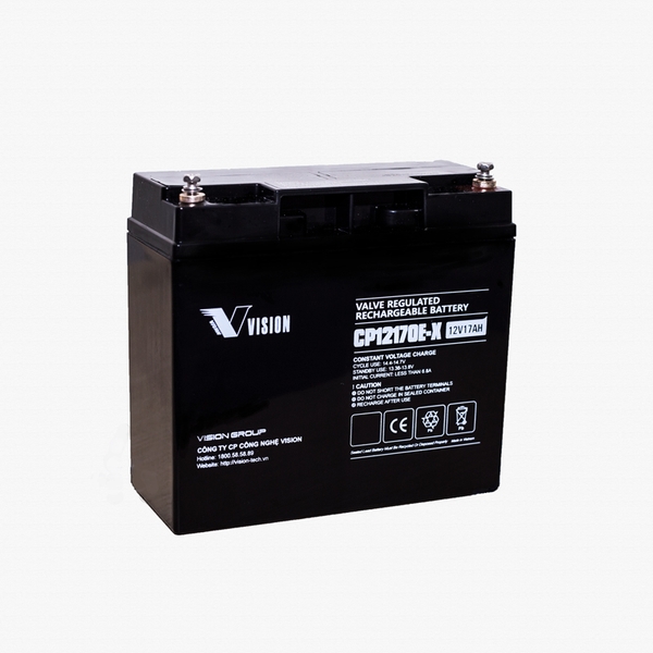 Phân phối Ắc quy Vision CP12170 (12V-17ah) chính hãng giá tốt nhất