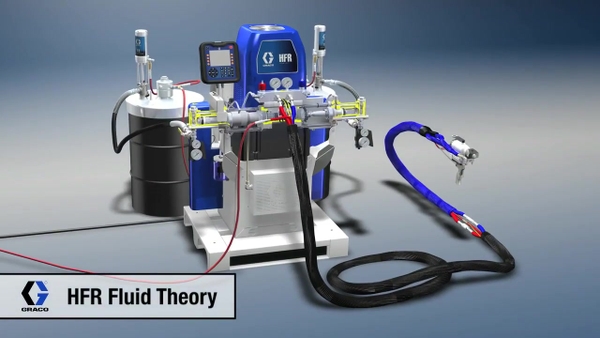Máy phun 2 thành phần Graco HFR (High Flex Reservoir) | SmaTek.vn