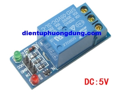 Module 01 Relay - 5V | Điện tử Phương Dũng